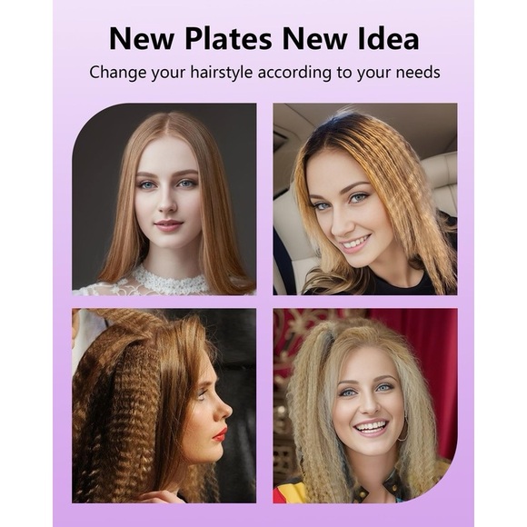DShow | Hair | Dshow Hair Crimper For Women With 4 Interchangeable ...
